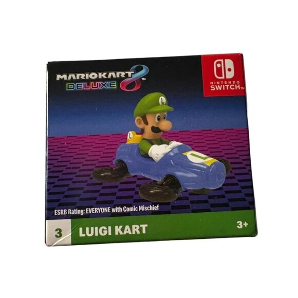 Toys | Mario Kart 8 Deluxe Luigi Kart Figure Toy Nintendo Switch ...